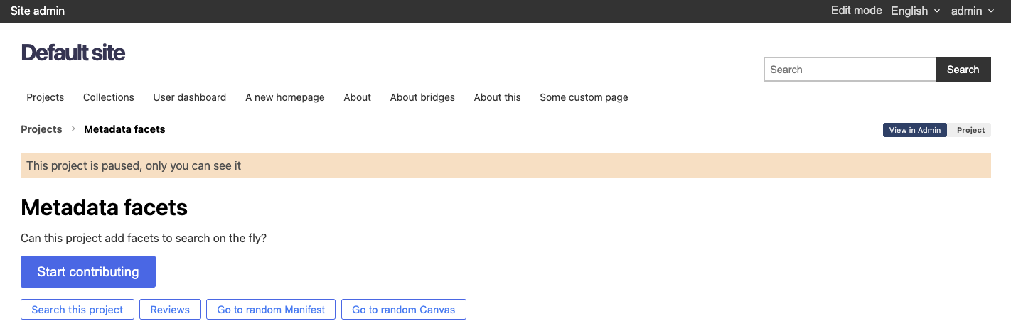 Project details – Nextra